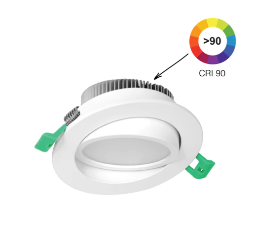 Tiltable LED Downlight 13watts CCT CRI>90 – LED Light Warehouse