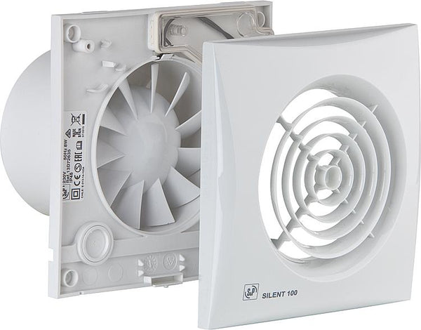 Extractor Fan Silent Series 125mm Duct Size - LED Light Warehouse