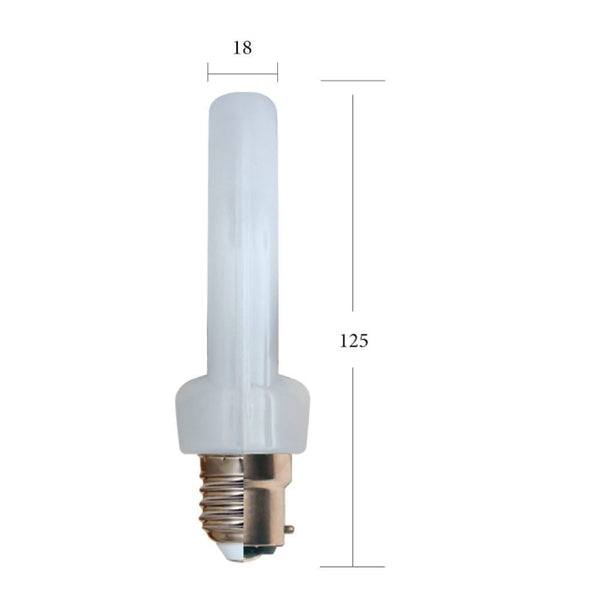 LED Bulb B22 9w Slim Style x 3 - LED Light Warehouse